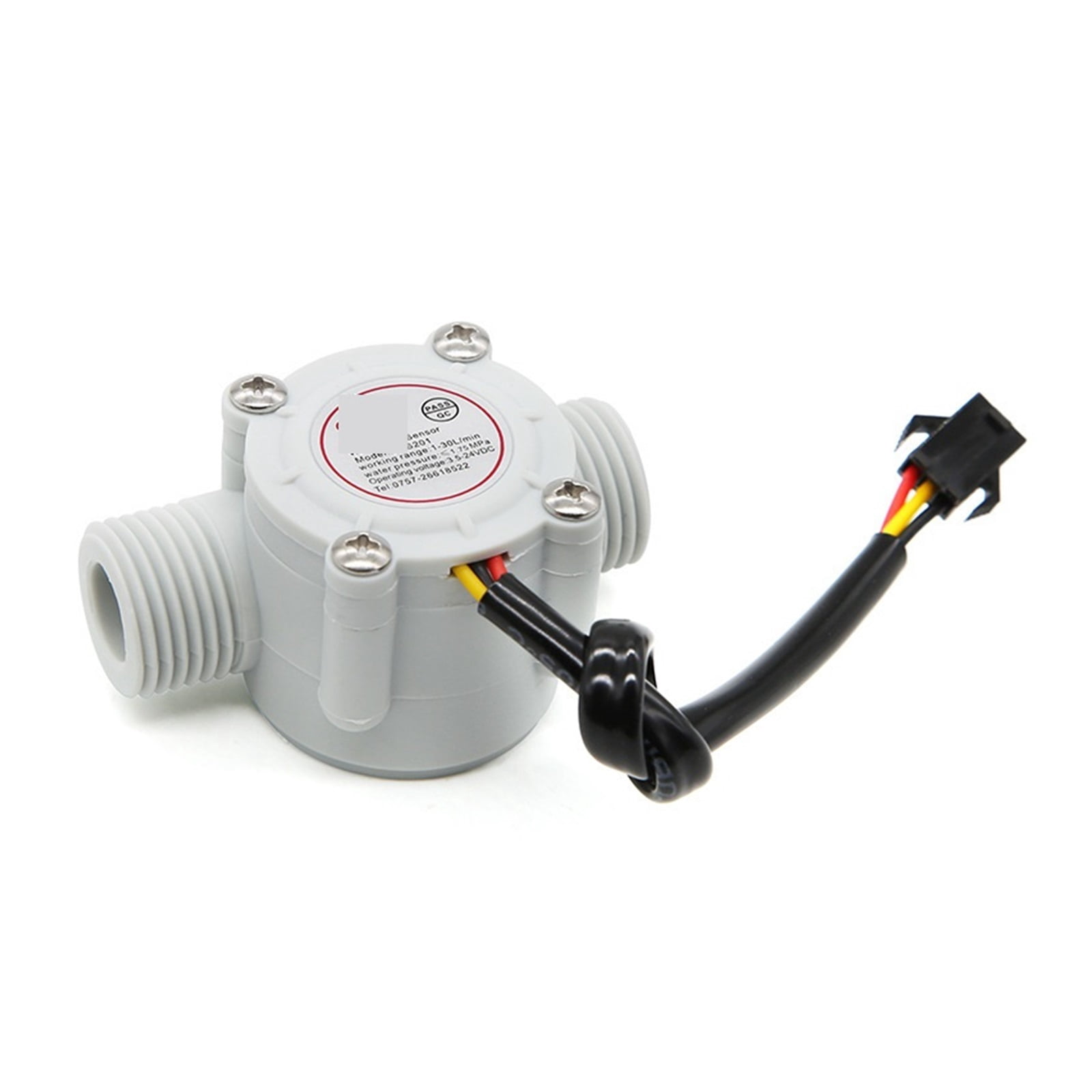 Water Flow Sensor 1/2 Inch, High Precision Flow Meter & Flow Switch For ...