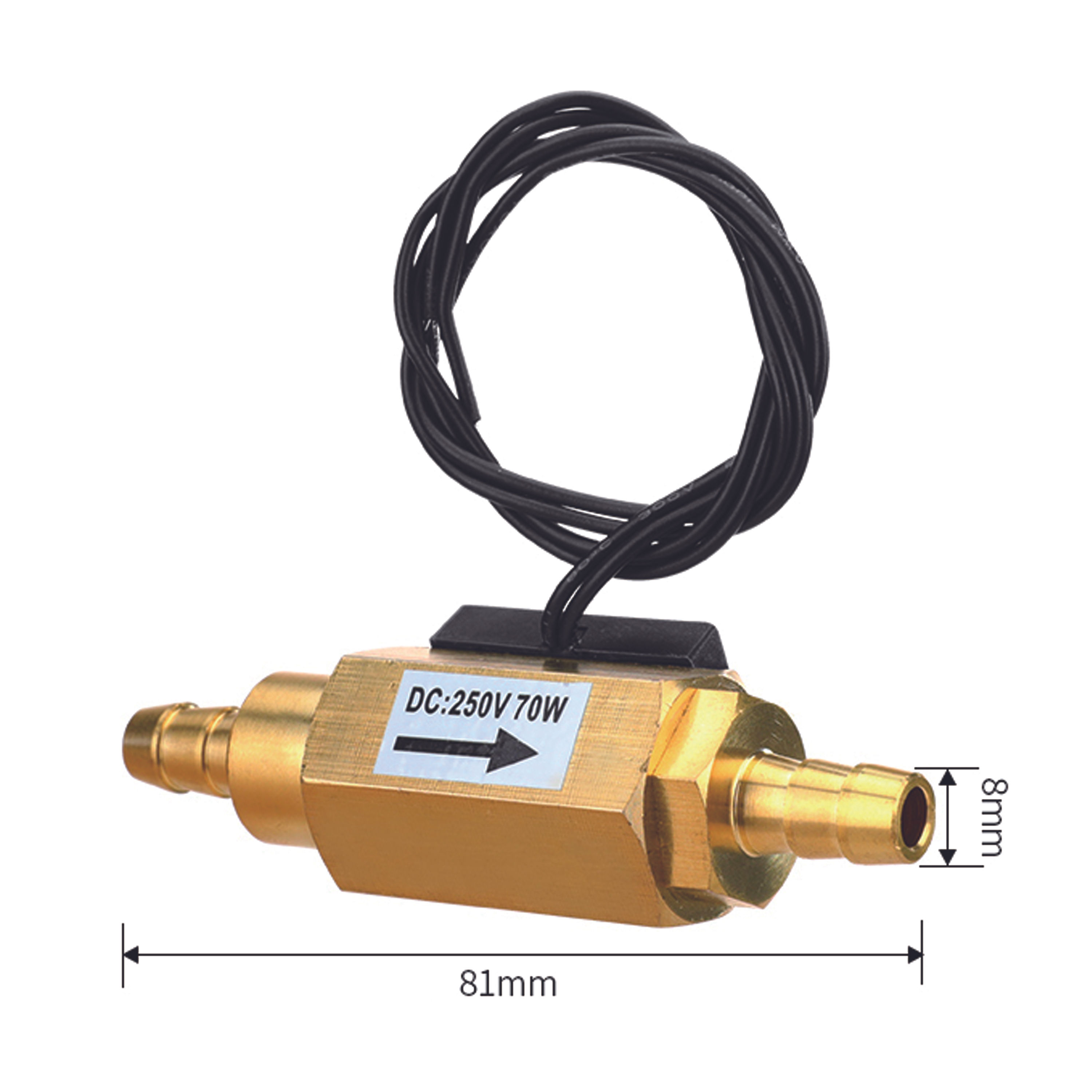 Water Flow Sensor Switch Brass Flowmeter Industrial Accessory Water ...