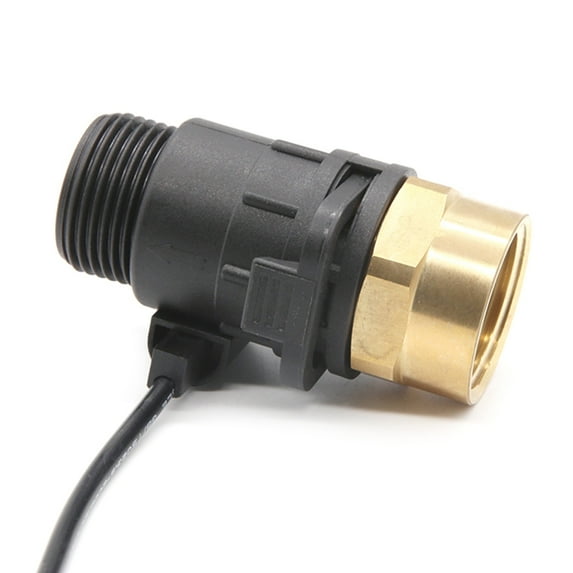 Water Flow Sensor Switch Control G1 1inch Vertical/Horizontal Turbine ...