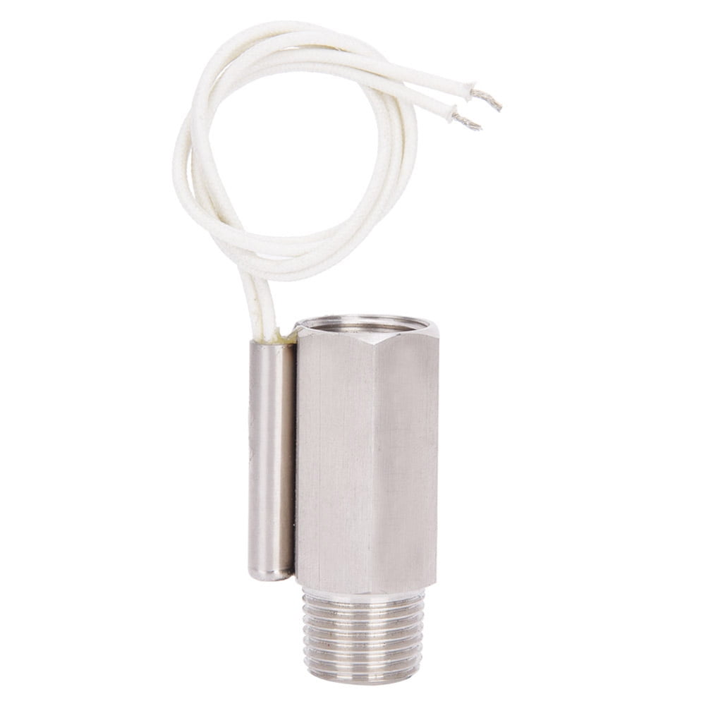 Water Flow Switch Sensor 304 Stainless Steel G1/2in Female/Male Thread ...