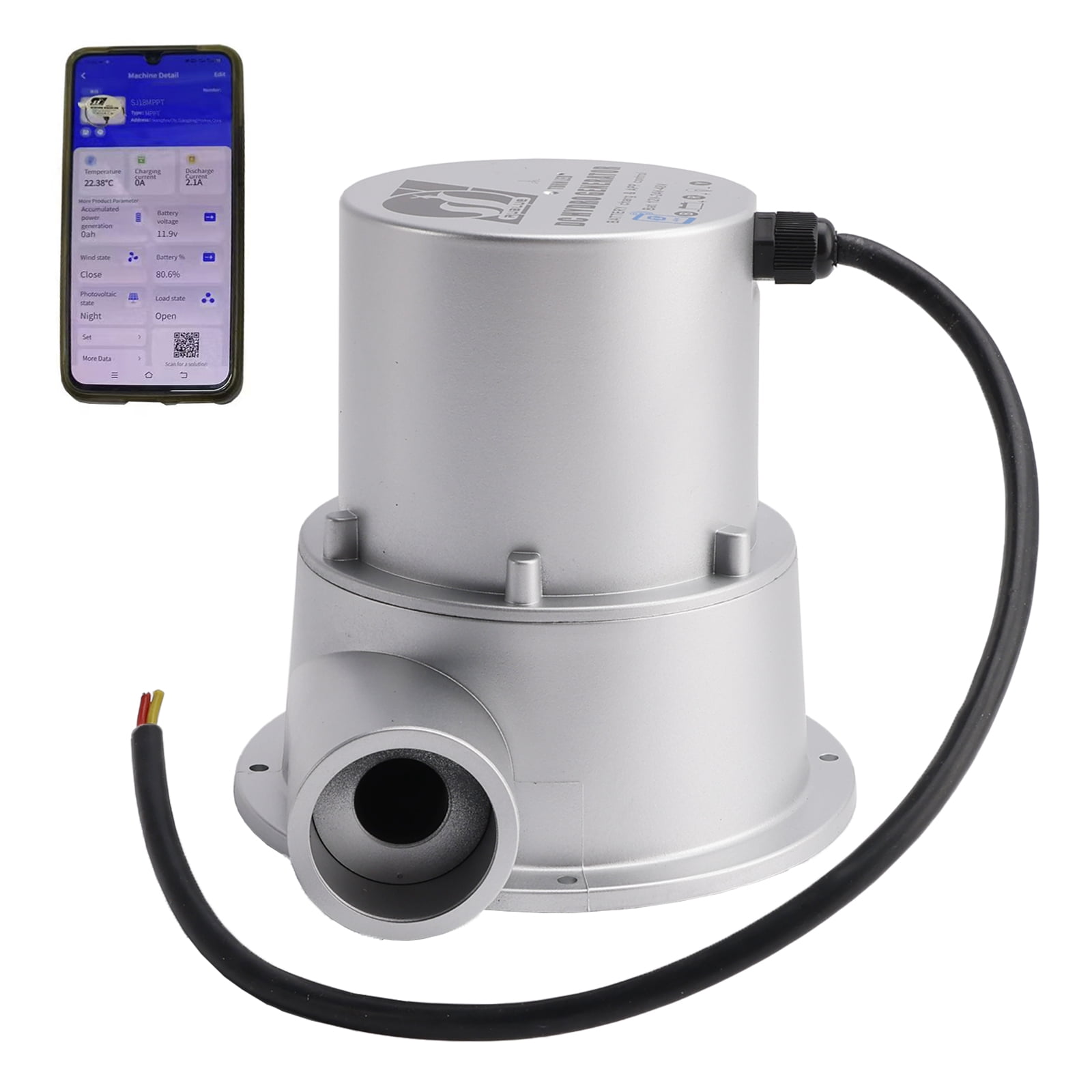 Water Flow Turbine Hydroelectric Generator Bat12V-24V-48V 36W AC Power ...