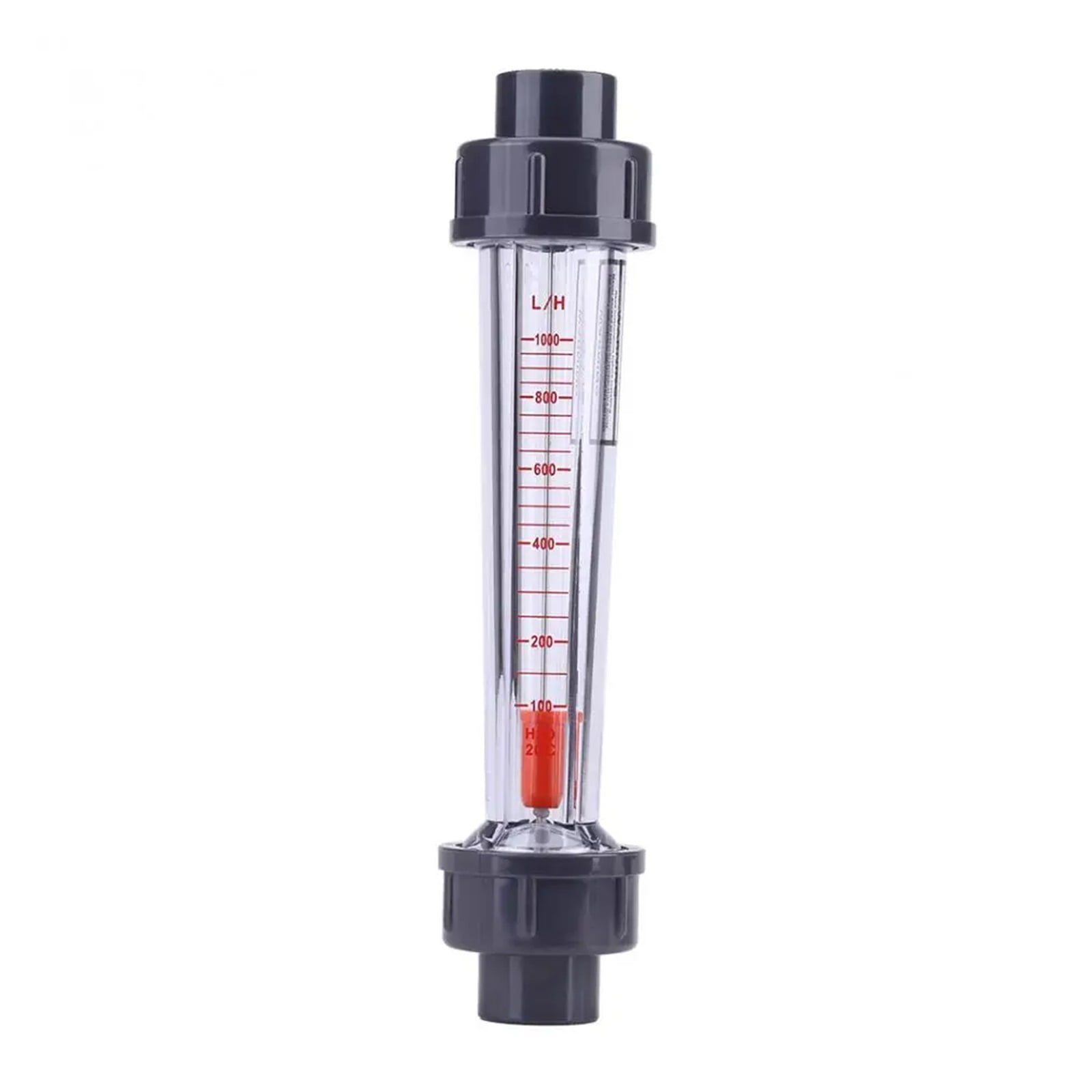 Water Flowmeter 100-1000L/H Water Meter Plastic Tube Type Liquid ...