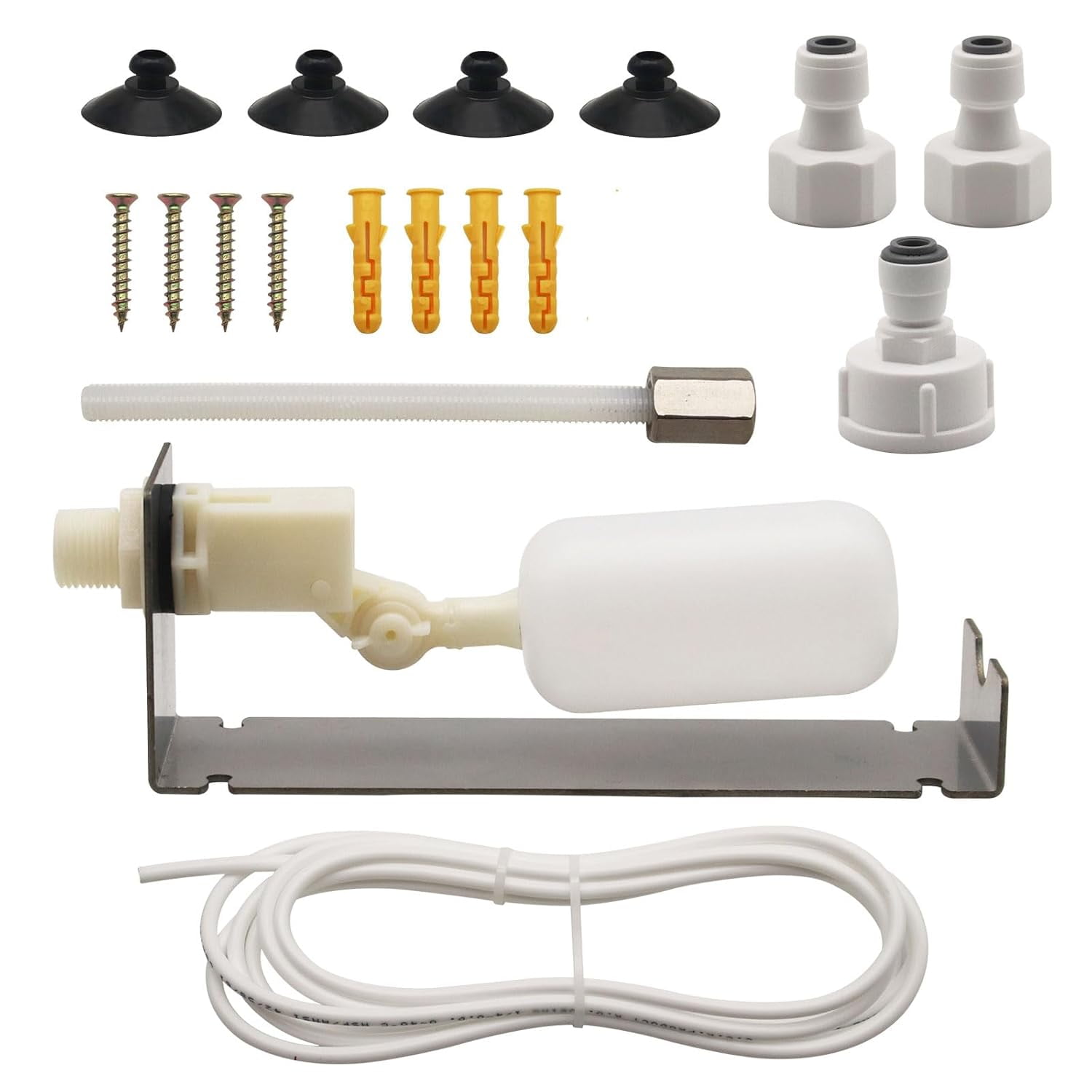 Water Fountain Auto Fill System,Auto Water Leveler Float Valve Kit with ...