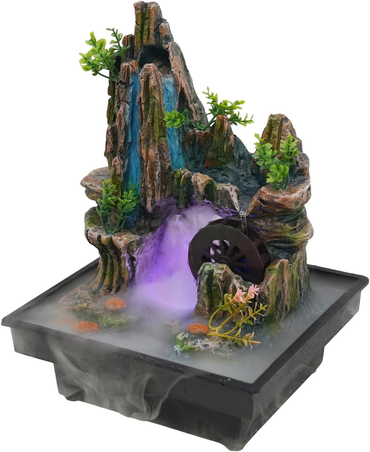 Water Fountains Indoor Relaxation Desktop Fountain Waterfall, Tabletop ...