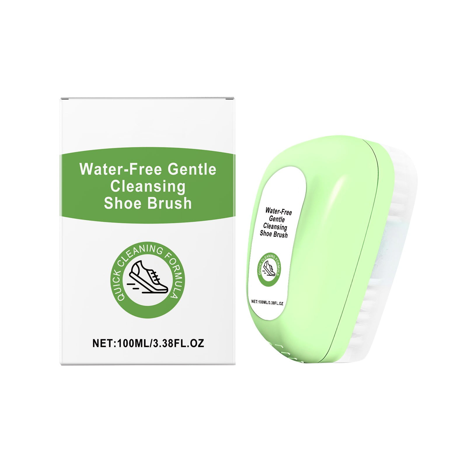 Water-Free Gentle Cleansing Shoe Brush;Cleaning Cream for Shoe; Shoe ...