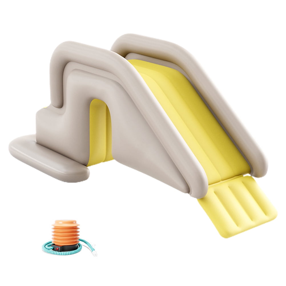 Water Game Inflatable Water Slide Compact with Pump Inflatable Climbing ...