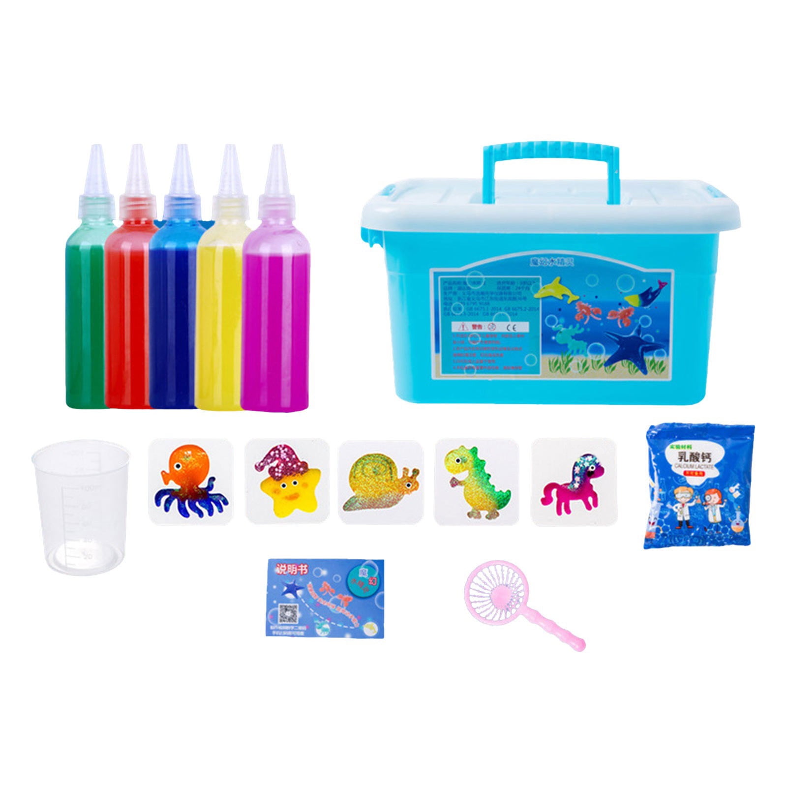 Water Gel Toy Kit 2025 Handmade Fairy Water Gel Set In Water Scoop ...