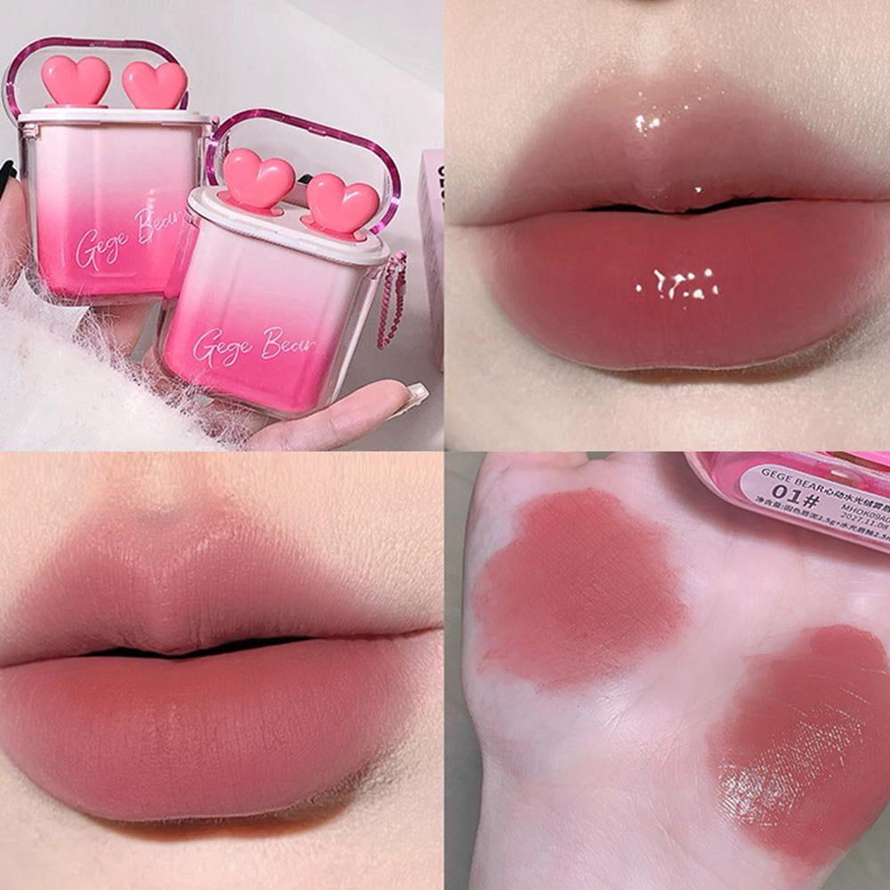 Water-Gloss Lip Set:Lasting, Non-Fading Formula for a Natural New L3 ...