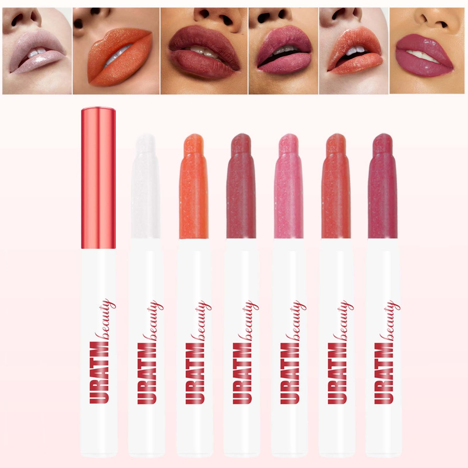 Water Gloss Lipstick Transparent Shine Formula Moisturizing Sparkling ...