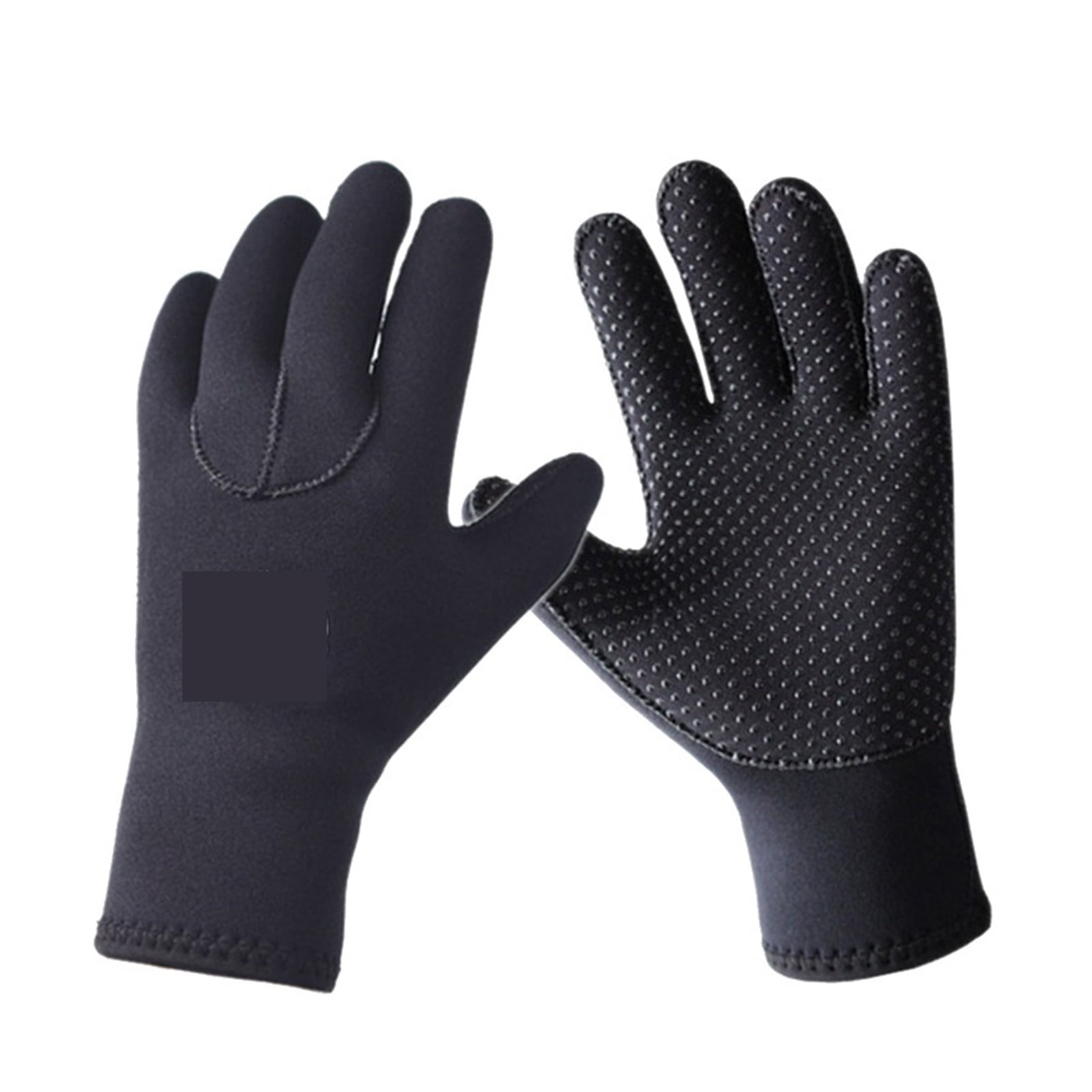 Water Glove 3mm Neoprene Five Finger keep Warm Winter Diving Gloves Snorkeling Paddling Surfing ...