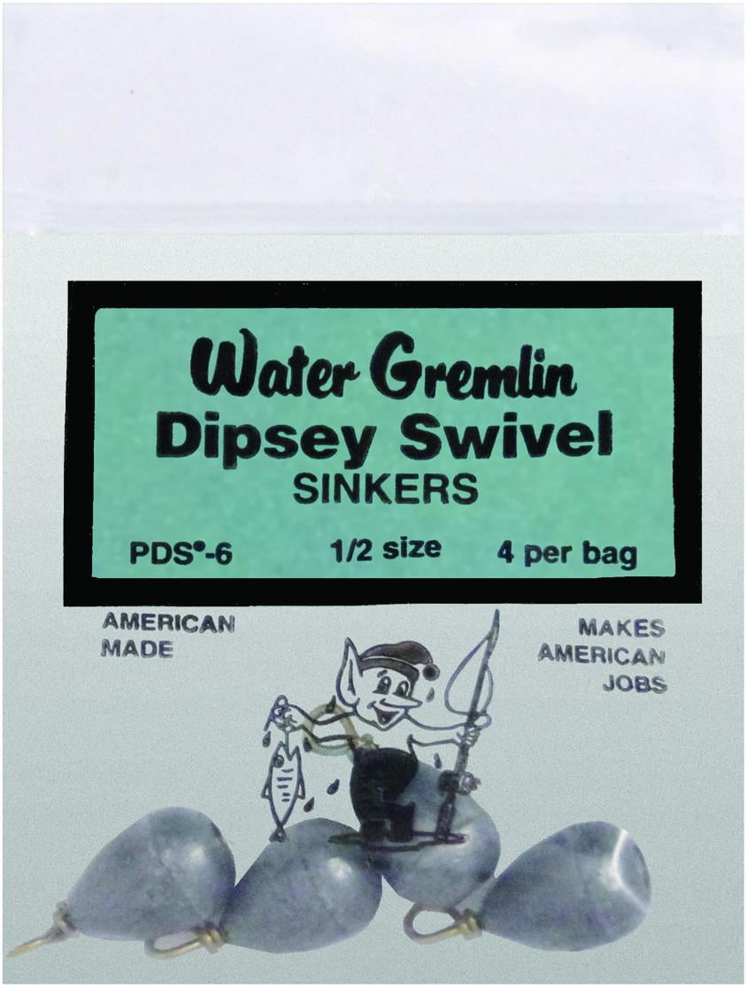 Water Gremlin Dipsey Pouch Sz 1/2 Pds 6 - PDS 6 - Walmart.com