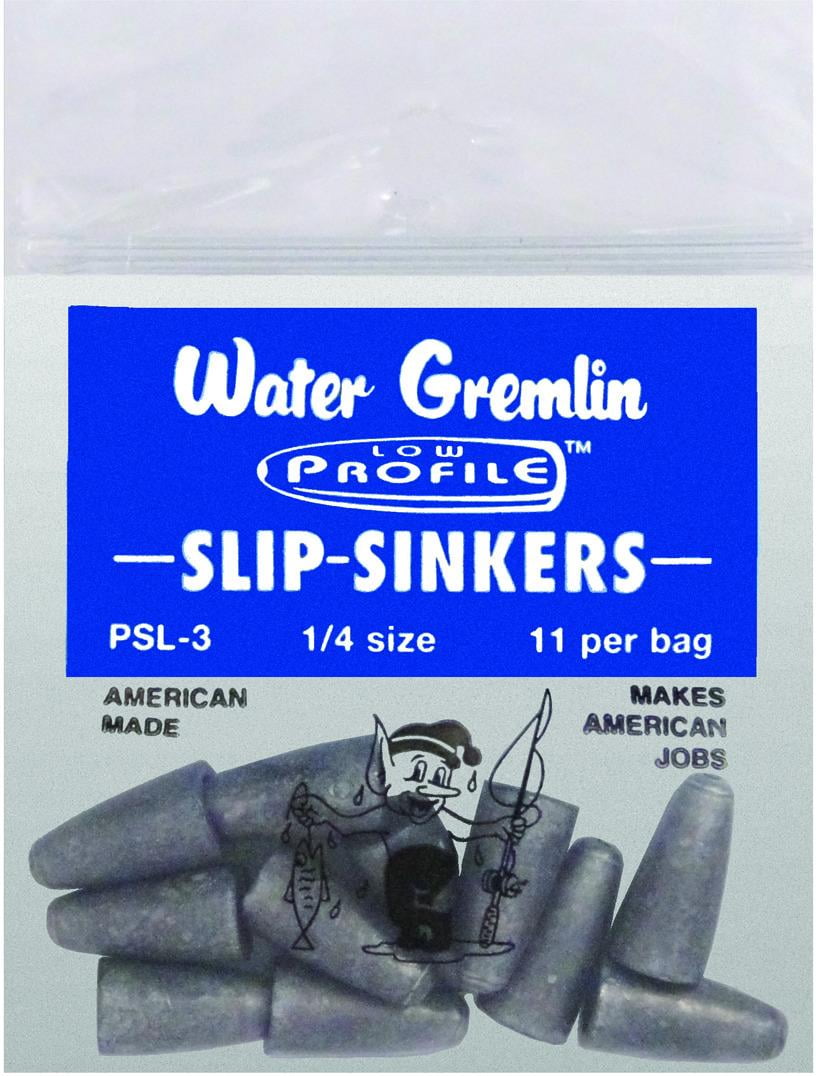 Water Gremlin Low Profile Slip-Sinkers - Walmart.com