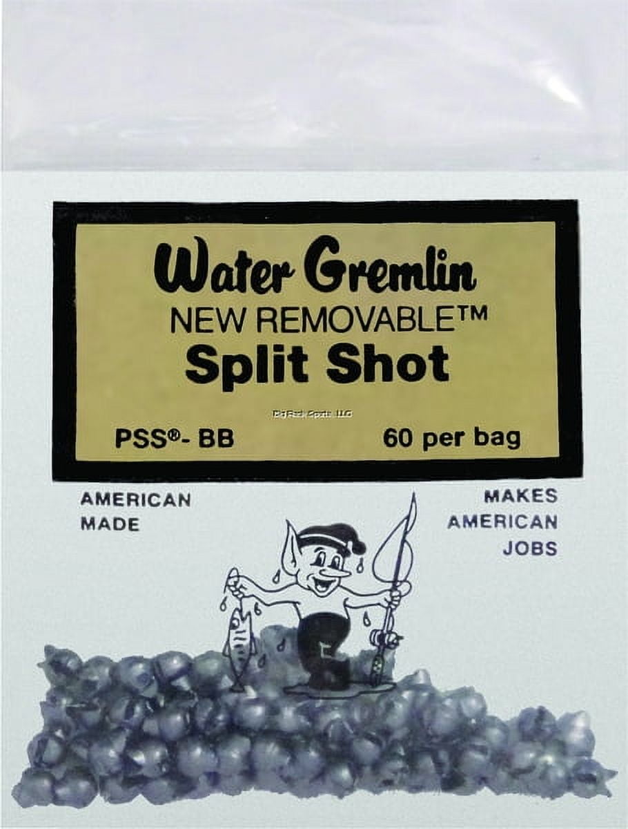 Water Gremlin Removable Split-Shot, 60pk - Walmart.com