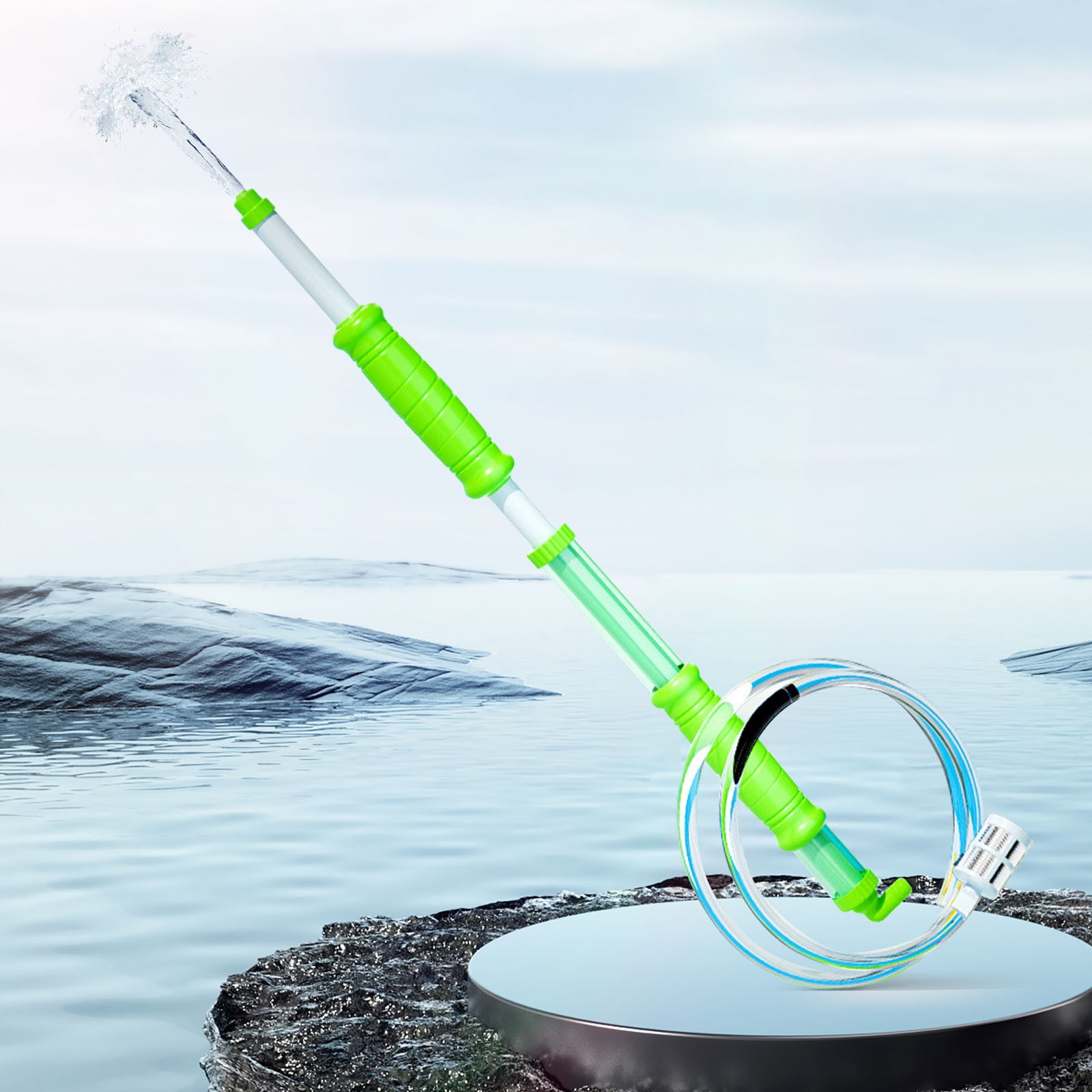 Water Gun, New Water Pull-out Water Children's Toys Spray Pumping Play ...