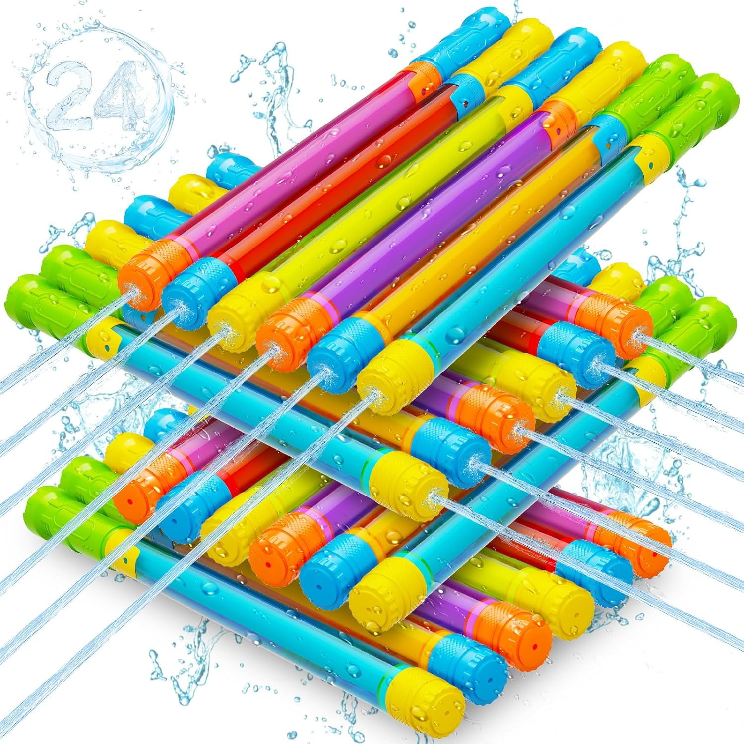 Water Gun Squirt Toys for Kids Adults: Pool Water Blaster Guns for Kids ...