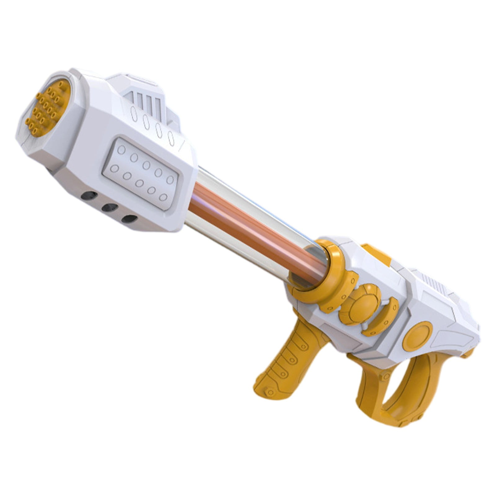 Water Gun Toy for Kids 15-Hole Pull-String Water Blaster with Large ...