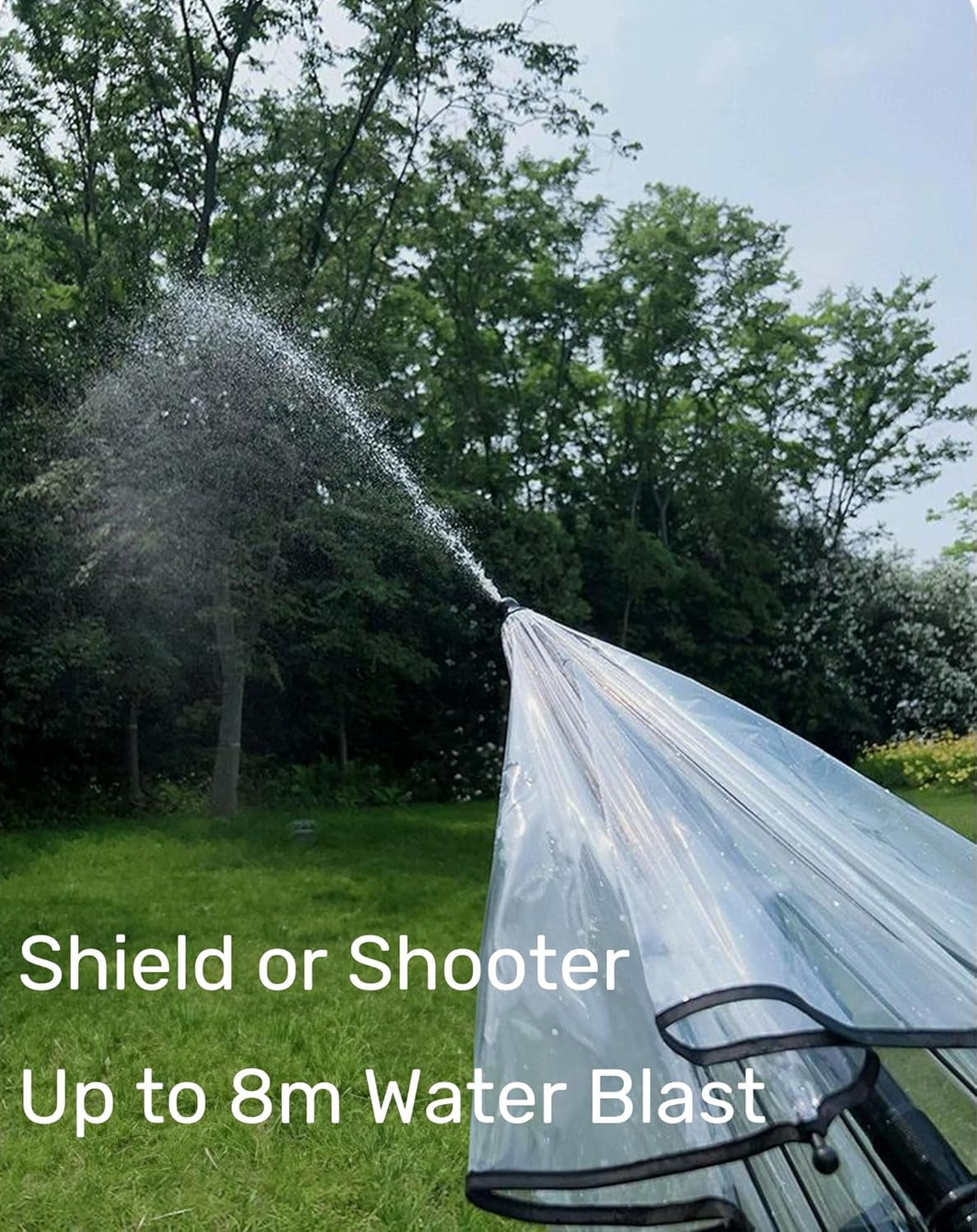 Water Gun Umbrella – Transparent Umbrella Squirt Gun Toys, Dual-Use ...