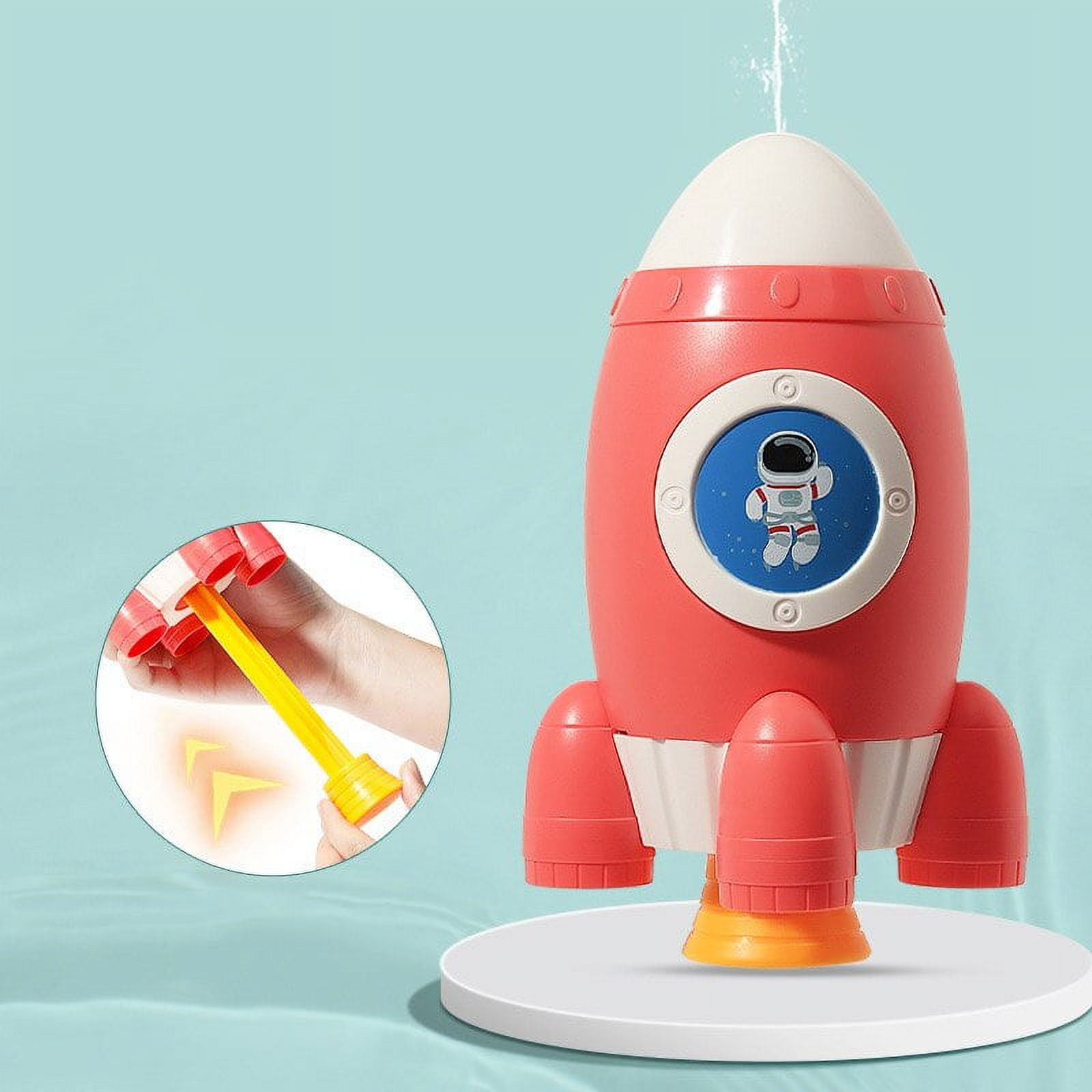 Water Gun for Kids Space Rocket Bath Toys Summer Squirt Shooter Gun Toy ...