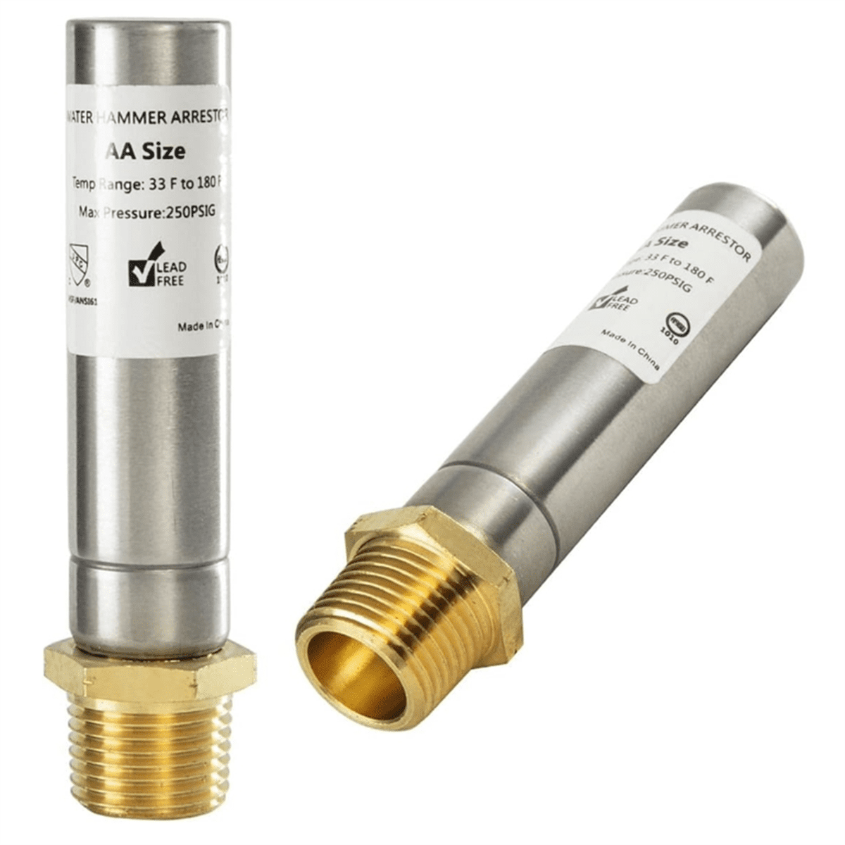 Water Hammer Arrester for Potable Water Pipe Applications - Walmart.com