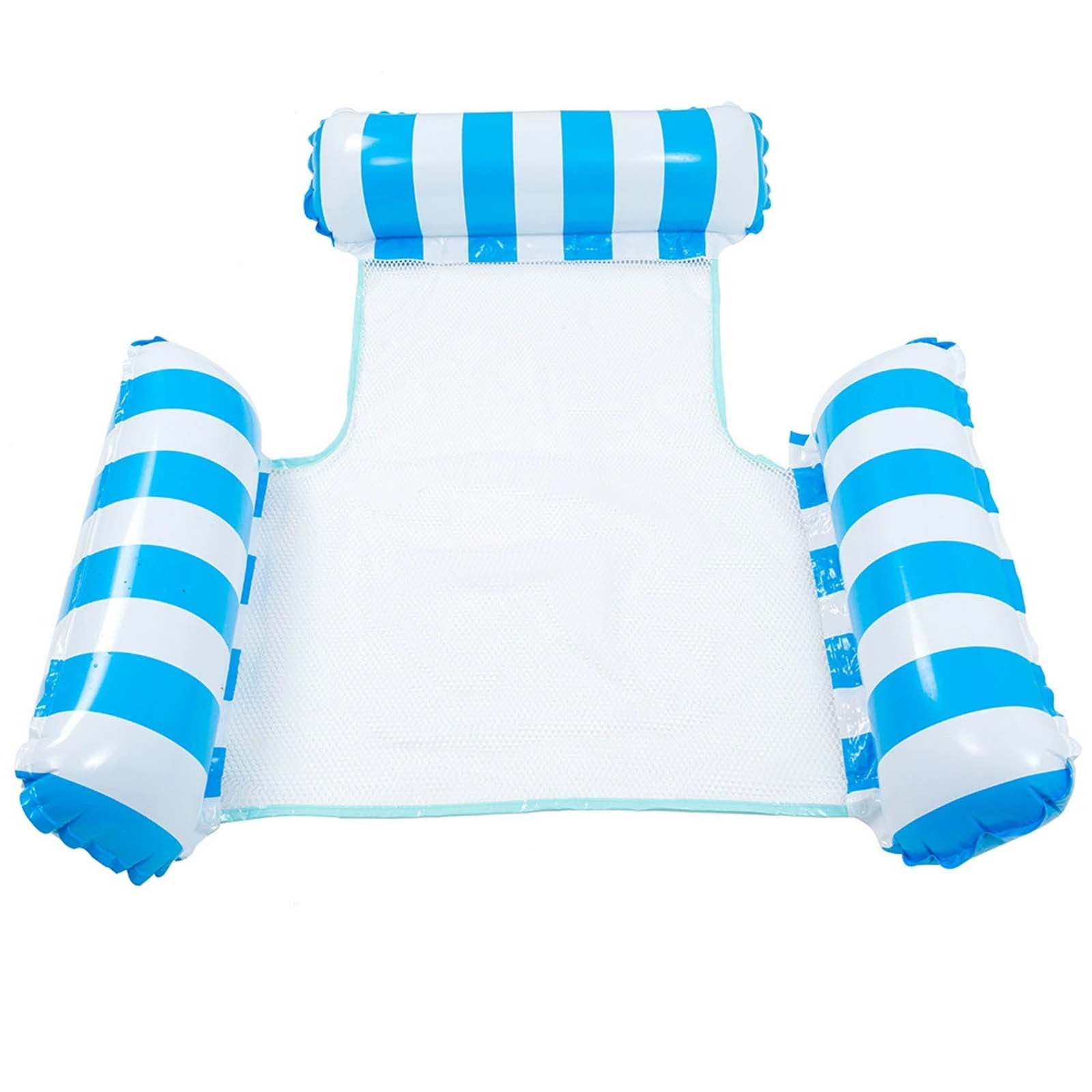 Water Hammock Lounger - Pool Float Chair Lounger for Adults Inflatable ...