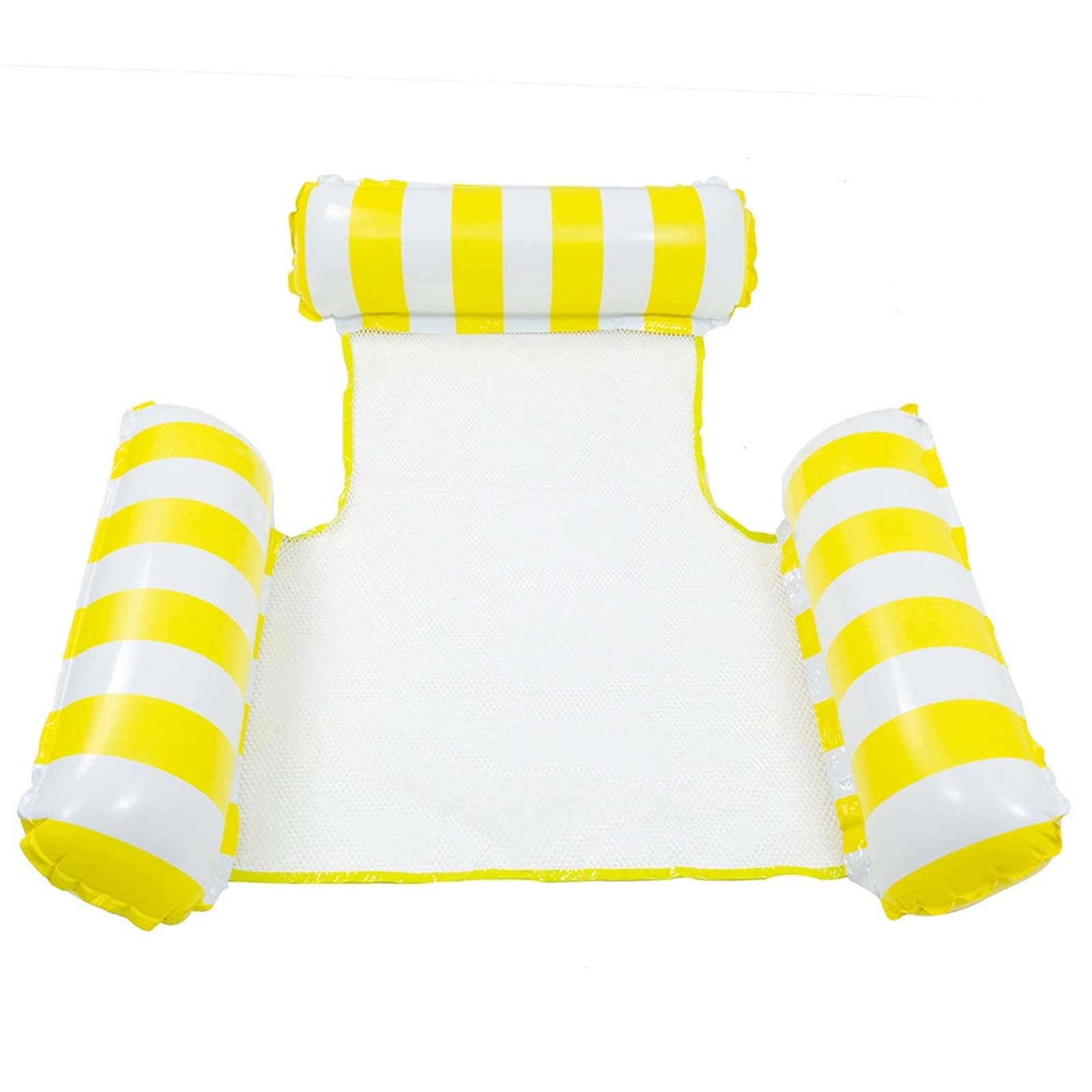 Water Hammock Lounger - Pool Float Chair Lounger for Adults Inflatable ...