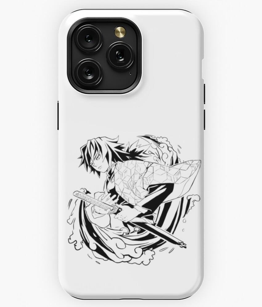 Water Hashira Giyu Tomioka Art G1670 Phone Case for iPhone17 16 15 14 ...
