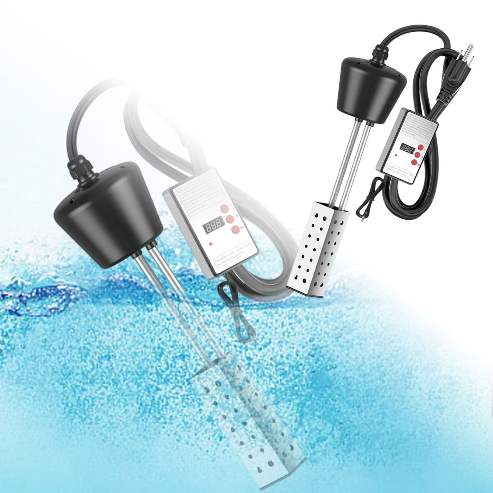 Water Heater 1500W Portable Pool Heater For Above Ground Pools & Hot Tubs - Walmart.com