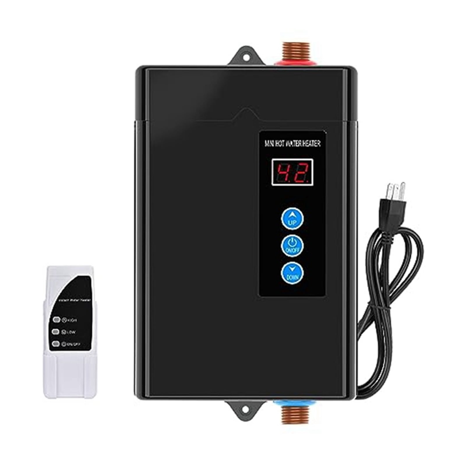 Water Heater Electric, 3000W Tankless Water Heater Electric,Instant Hot ...