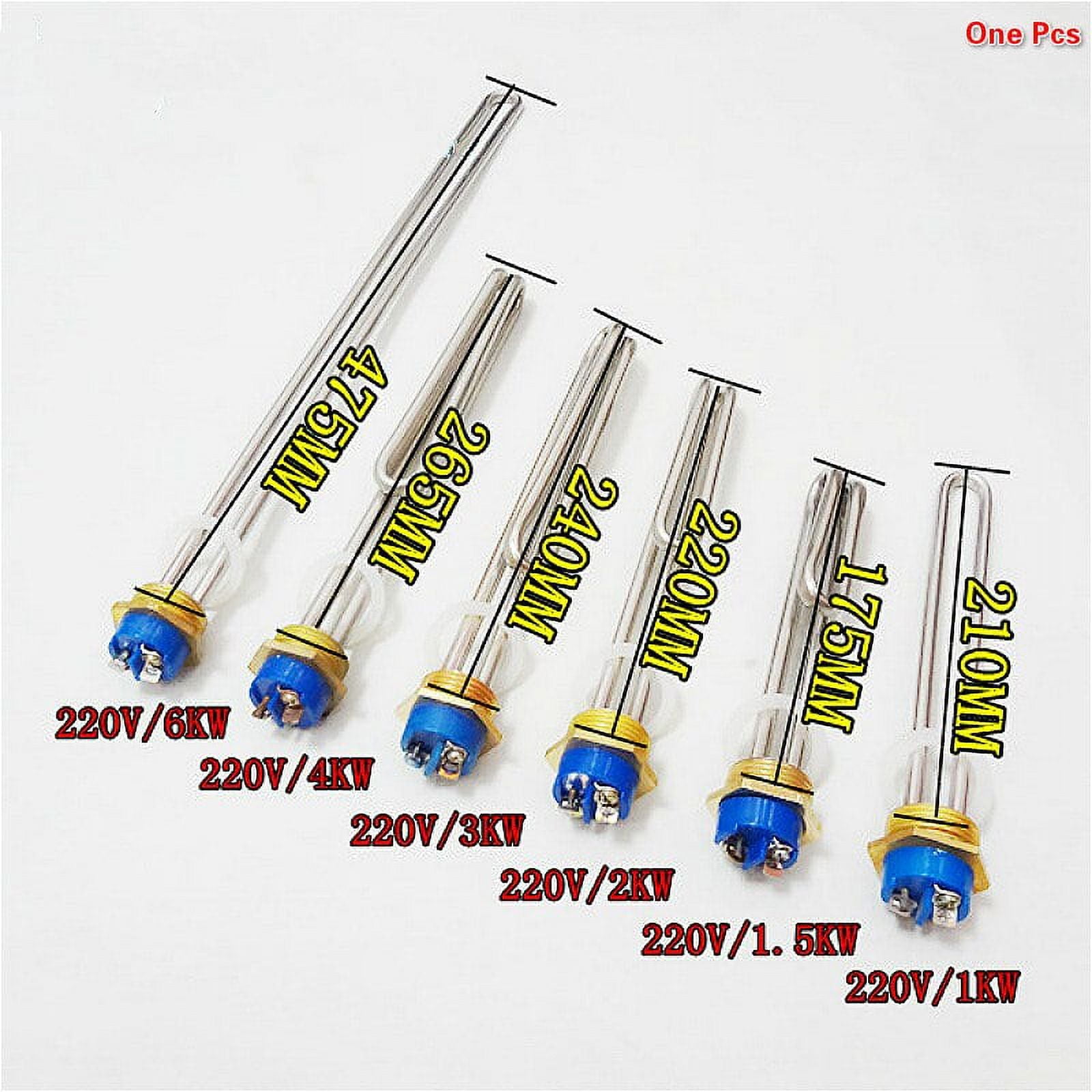 Water Heater Element AC220V 1-6KW Electric Water Immersion Tubular ...