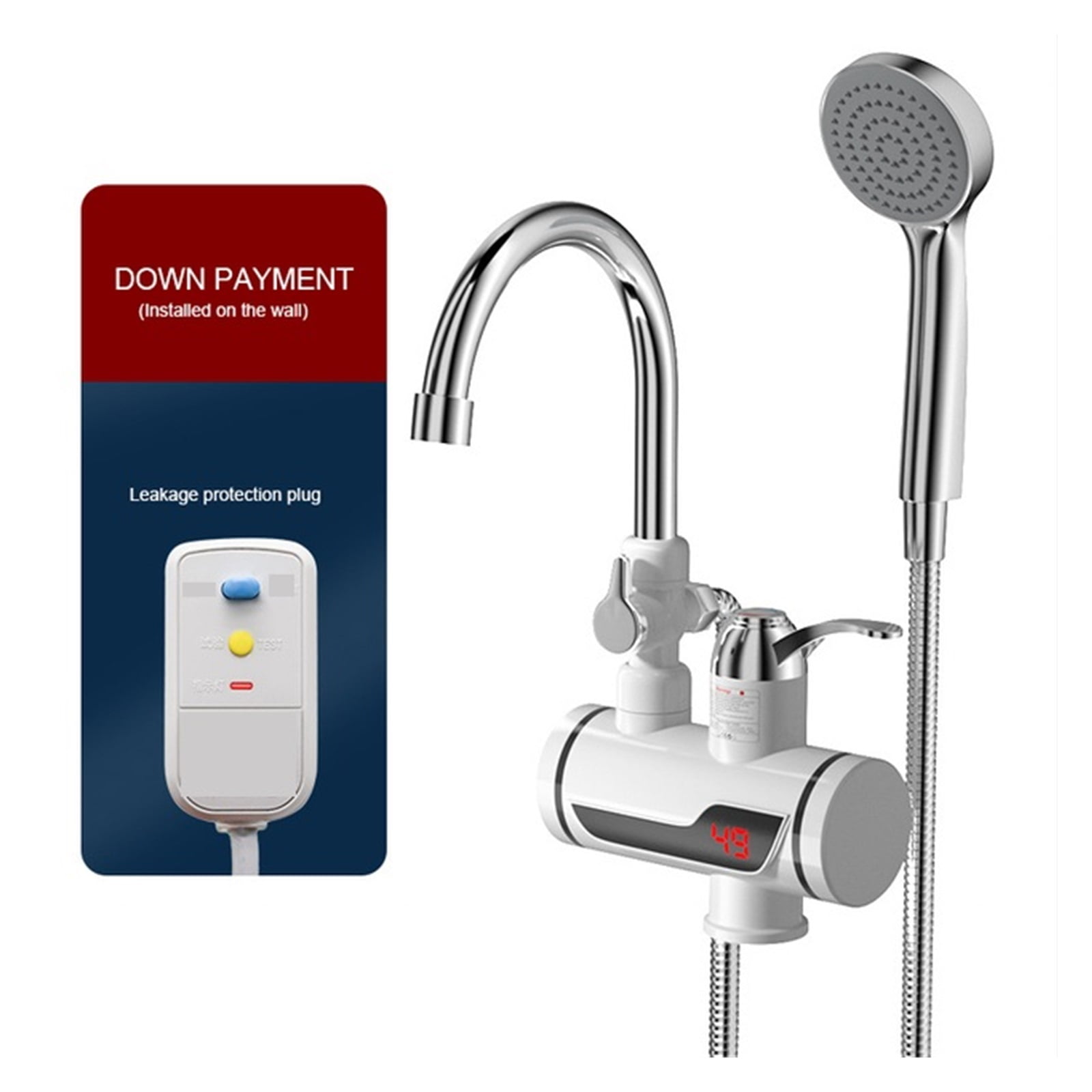 Water Heater Instant Water,Heater Tankless Instantaneous Faucet Tap ...