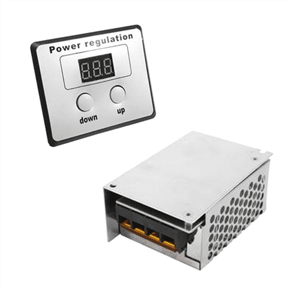 Water Heater Small Motors 4000W 220V AC SCR Voltage Regulator Dimmer ...