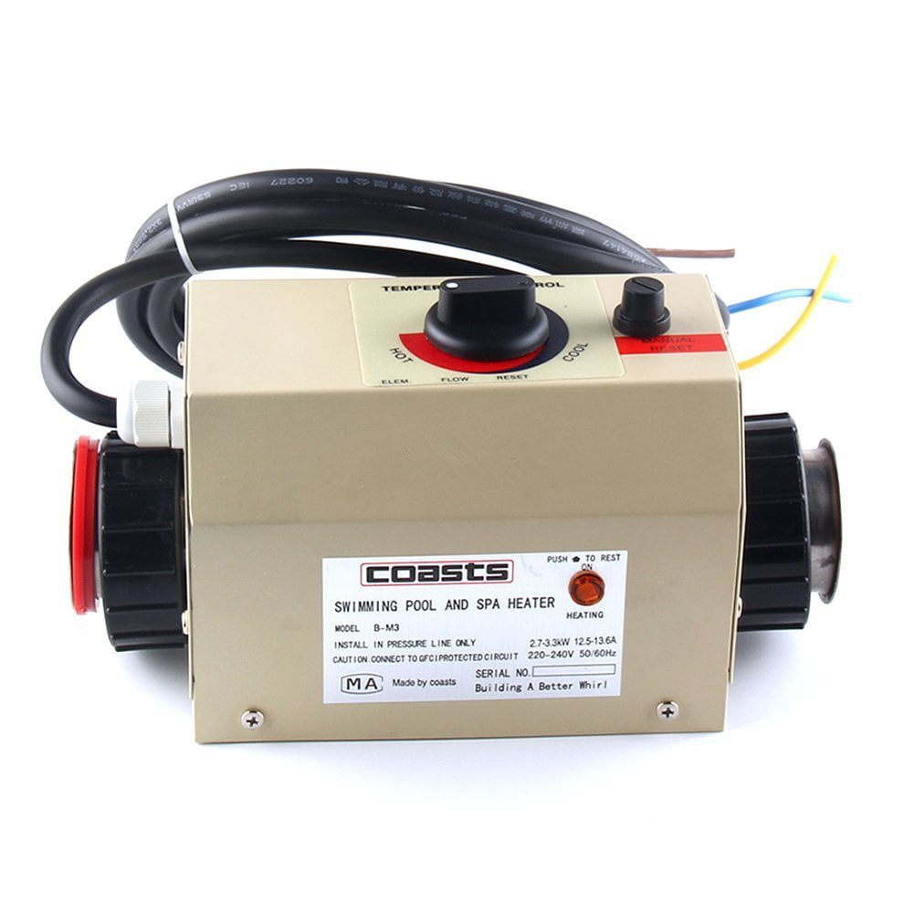 Water Heater Thermostat 220V 3KW Swimming Pool Thermostat SPA Bath ...