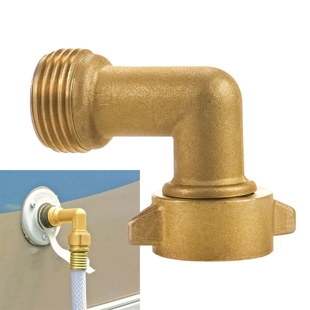 Water Hose 90 Degree Angle Elbow RV Trailer Travel Camper Accessories ...