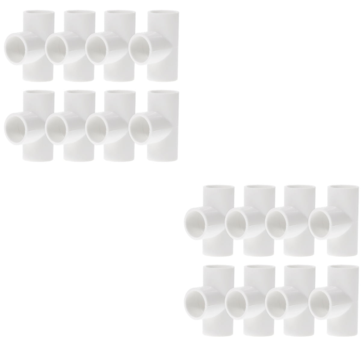 Water Hose Connector Pipe Elbow Components Tee Corner Fitting 1/ 2 Pvc ...