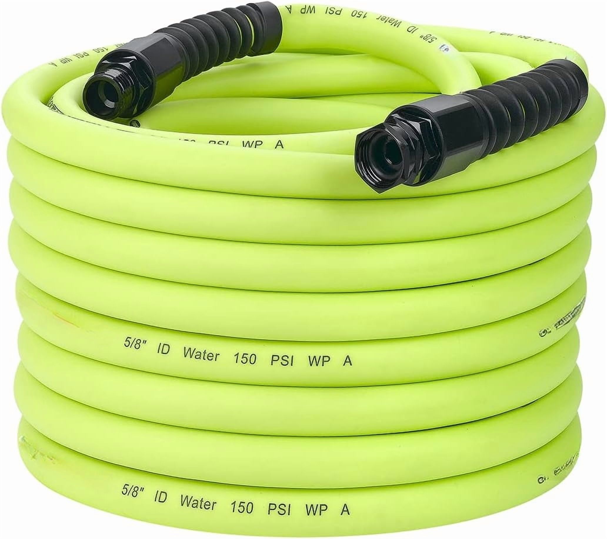 Water Hose with Reusable Fittings, 5/8 in. x 100 ft., Heavy Duty ...