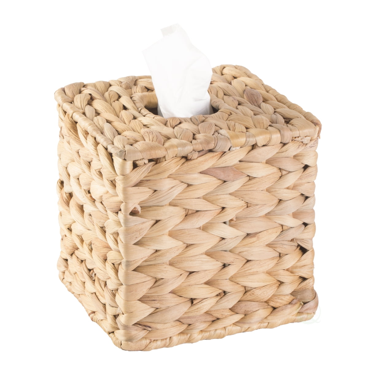 Water Hyacinth Wicker Rectangular Tissue Box Cover - Walmart.com