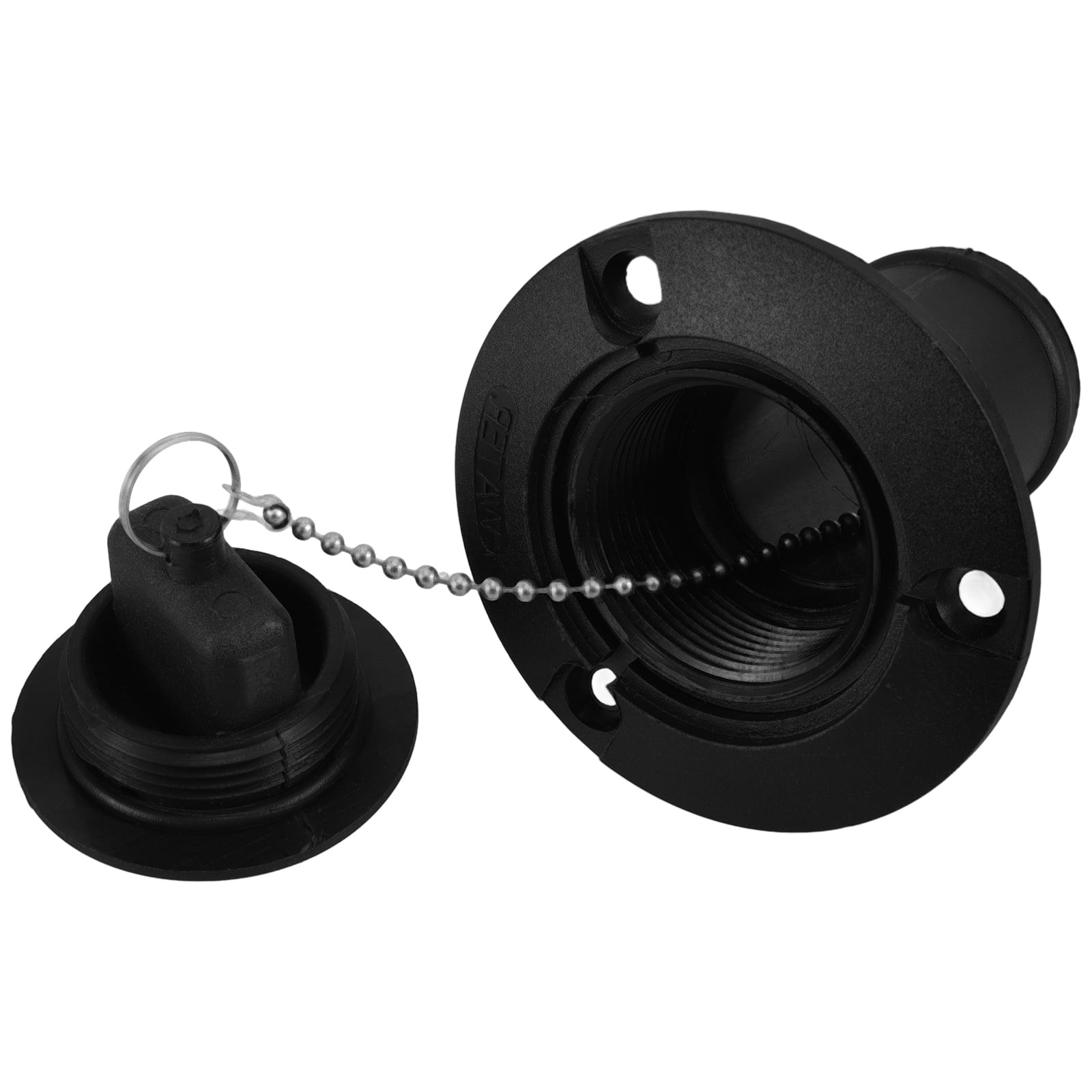 HINTRMENT Water Fill Inlet Black 1Pcs 3.5X3.5X2.8In - Walmart.com