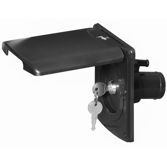 Water Inlet with Cover Gravity Water Fill Inlet with Square Bayonet ...