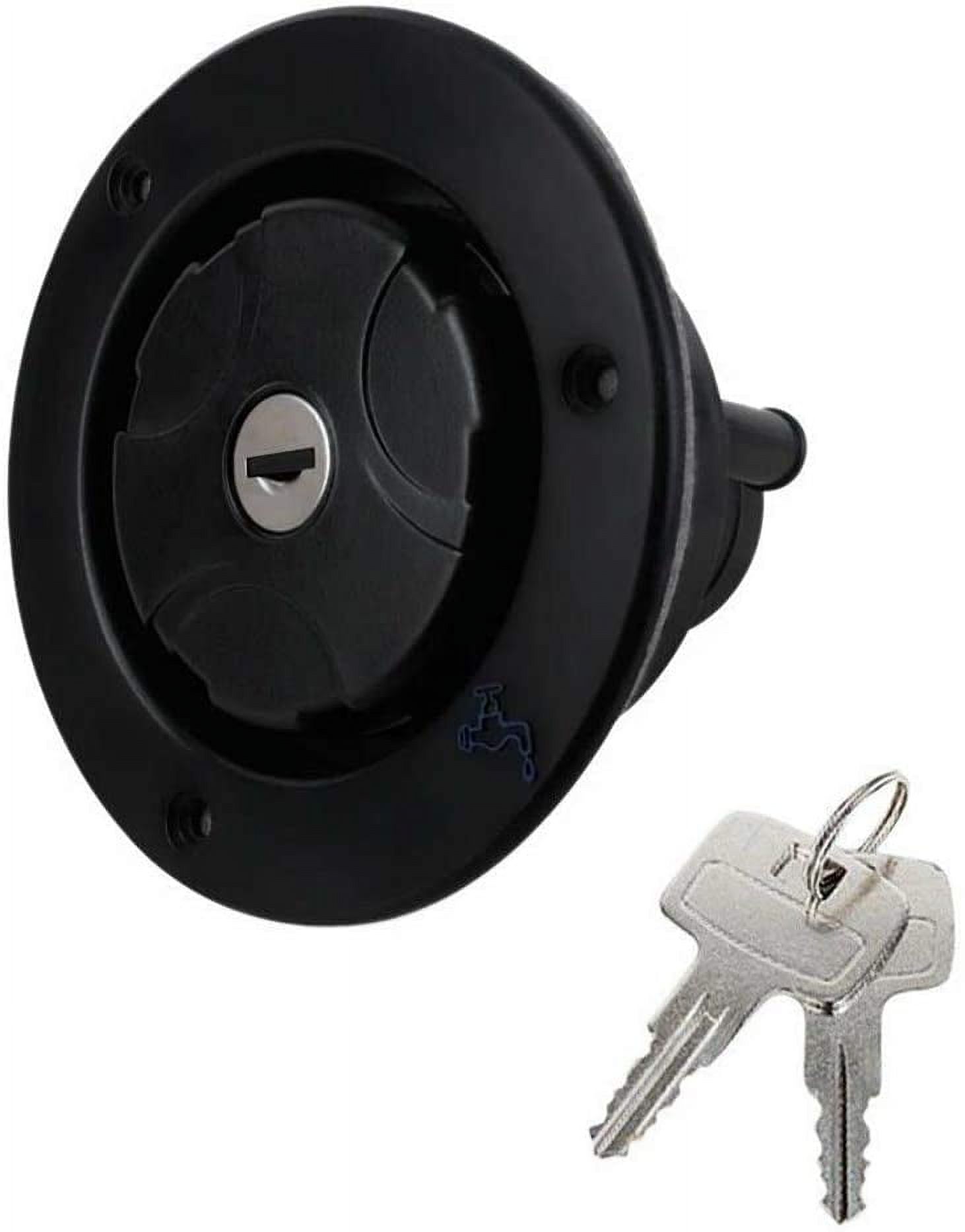 Water Inlet - Gravity Water Inlet Filler Cap with 2 Keys, PP Retrofit ...