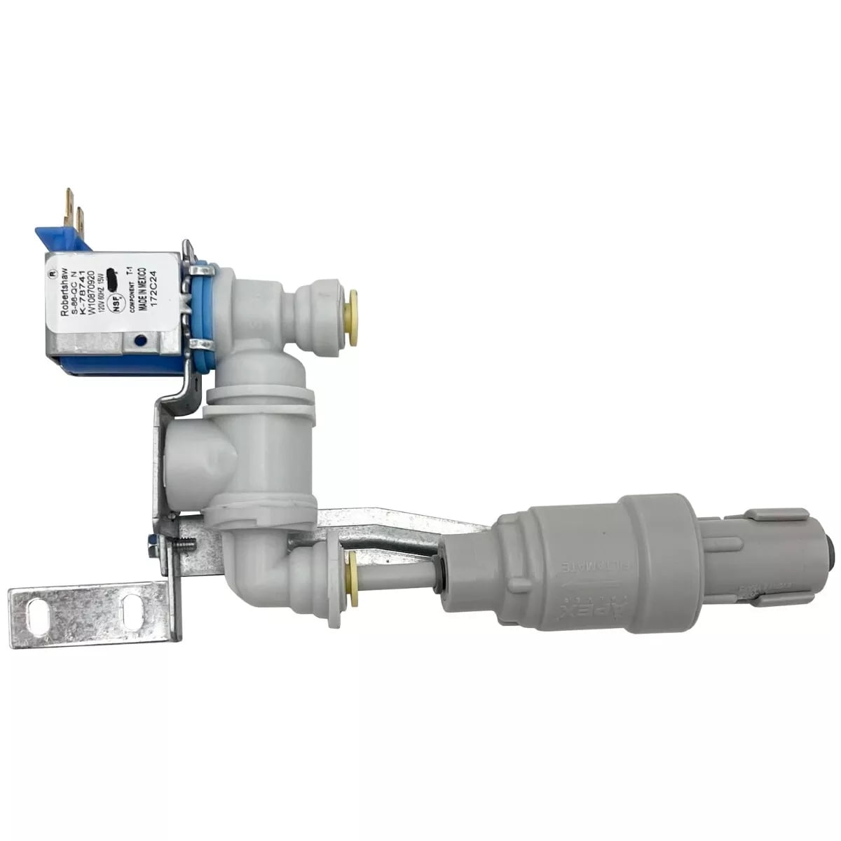 Water Inlet Valve Replaces Whirlpool Fridge W10897719 - Walmart.com