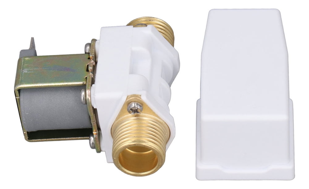 Water Inlet Valve with 1/2 Inch Thread, Solenoid - Walmart.com