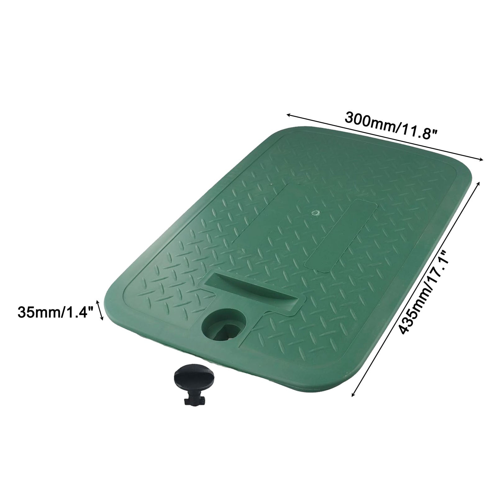 Water Intake Valve Box Cover 12x17 Inch Irrigation Control Valve Box ...