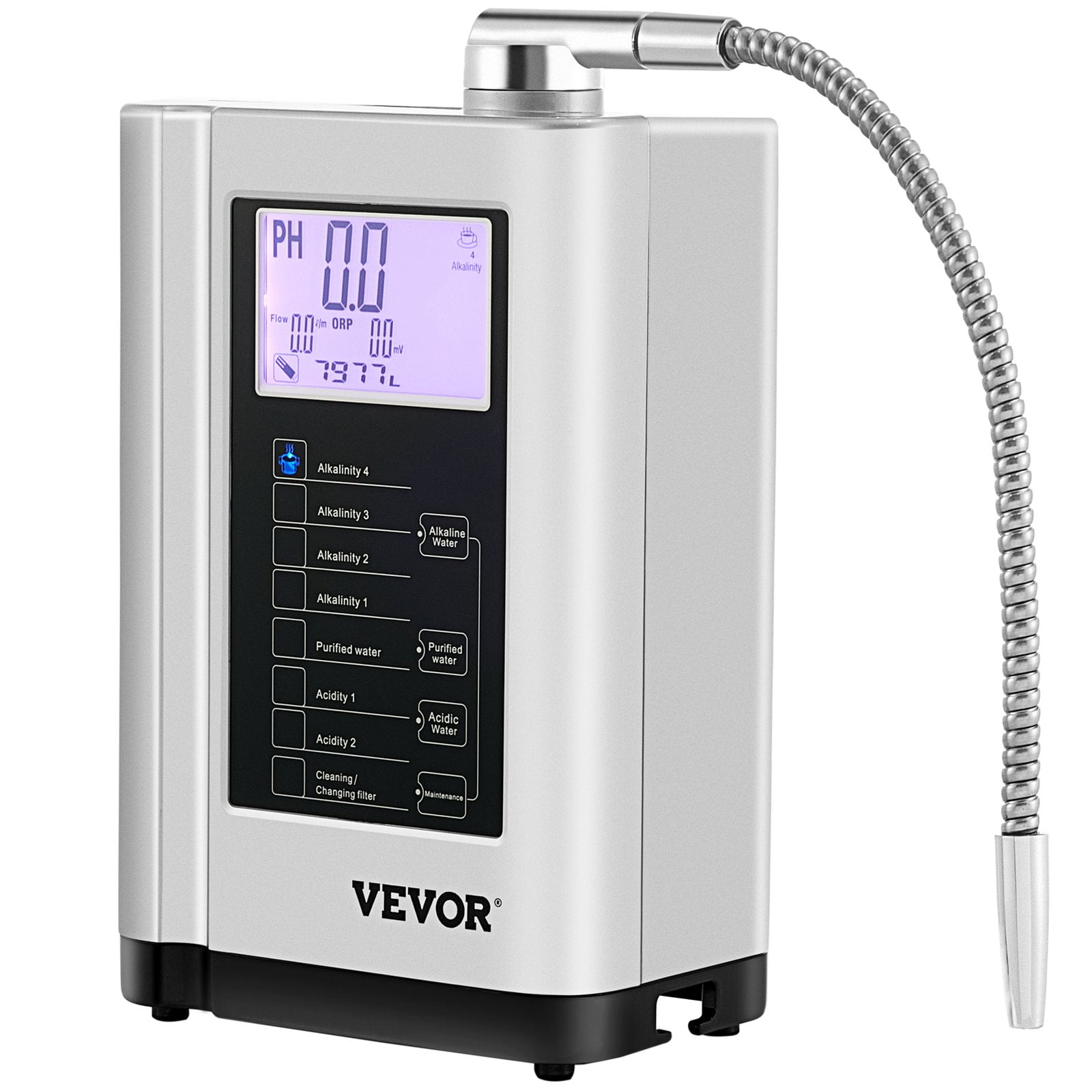 VEVOR Water Ionizer, Alkaline Acid Purification, 6000L Replaceable ...