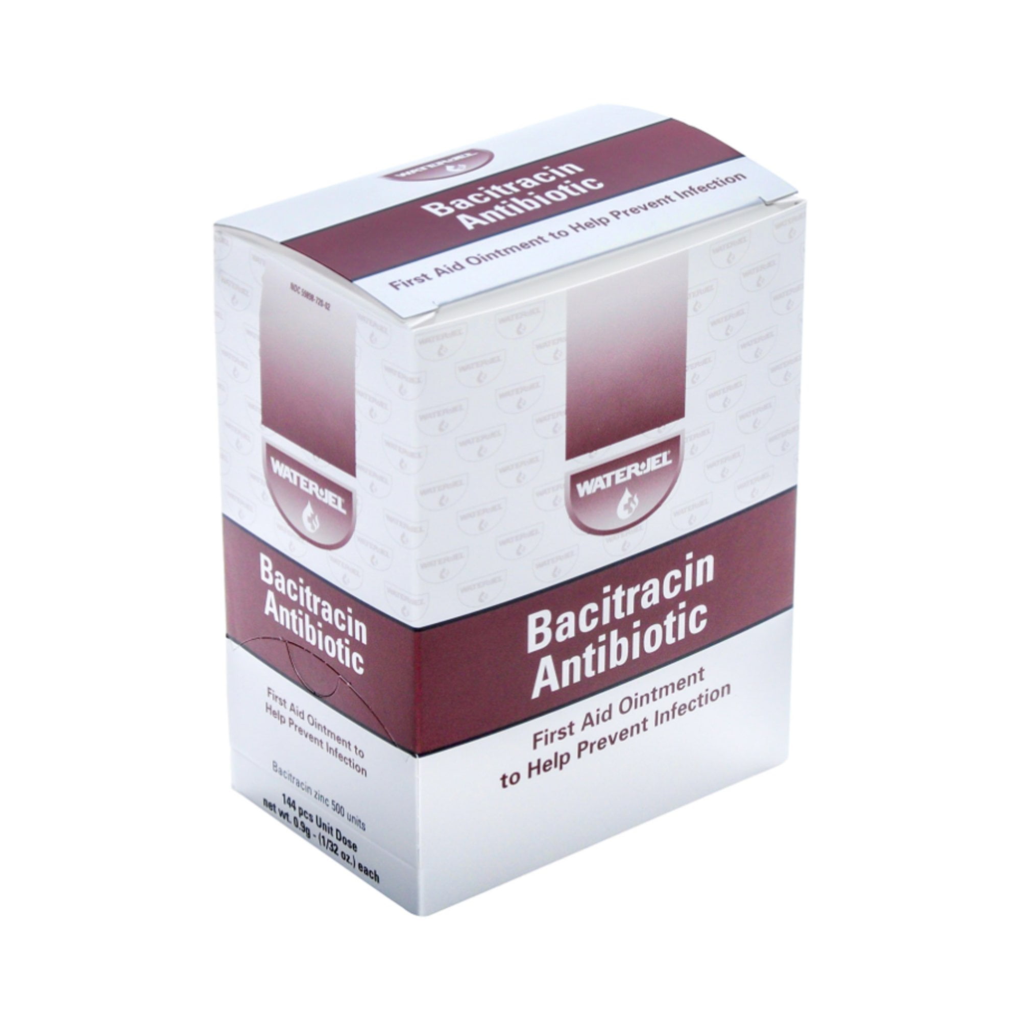 Water Jel Single Use First Aid Antibiotic Bacitracin Zinc 0 9 Gram