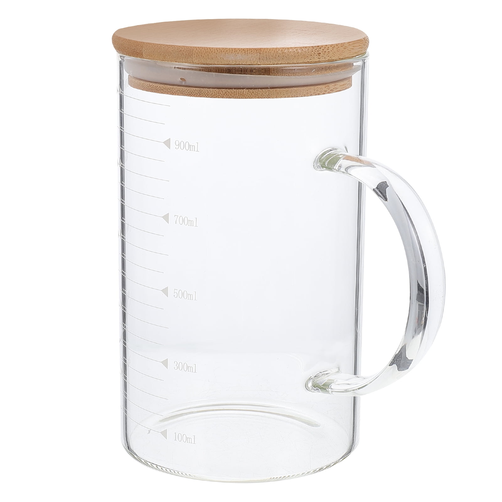 Transparent Glass Measuring Cup with Scales for Home Use Perfect for ...