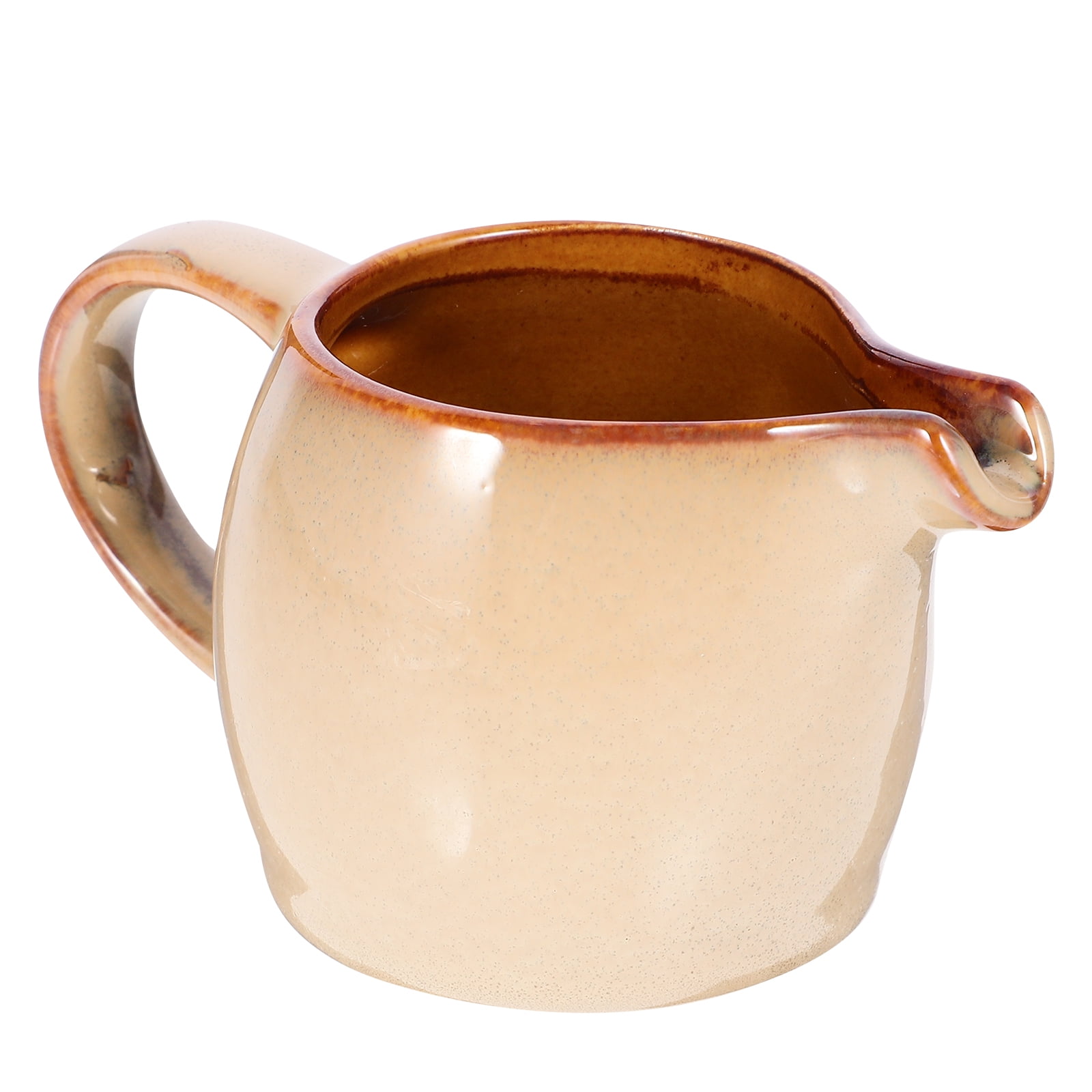 Water Jug Mini Creamer Pitcher Easy to Clean Ceramic Milk Cup Household ...