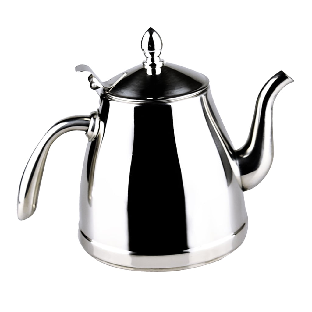 Water Kettle - Teapot with Mirror Finish, Teakettle Maker with Infuser ...