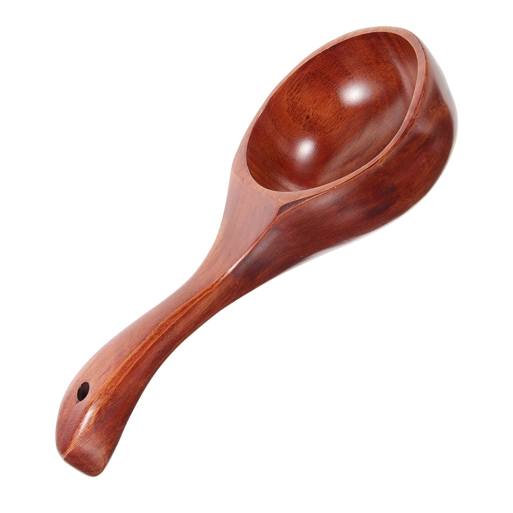 Water Ladle with Wooden Handle Cooking Water Scoop Kitchen Spoons ...