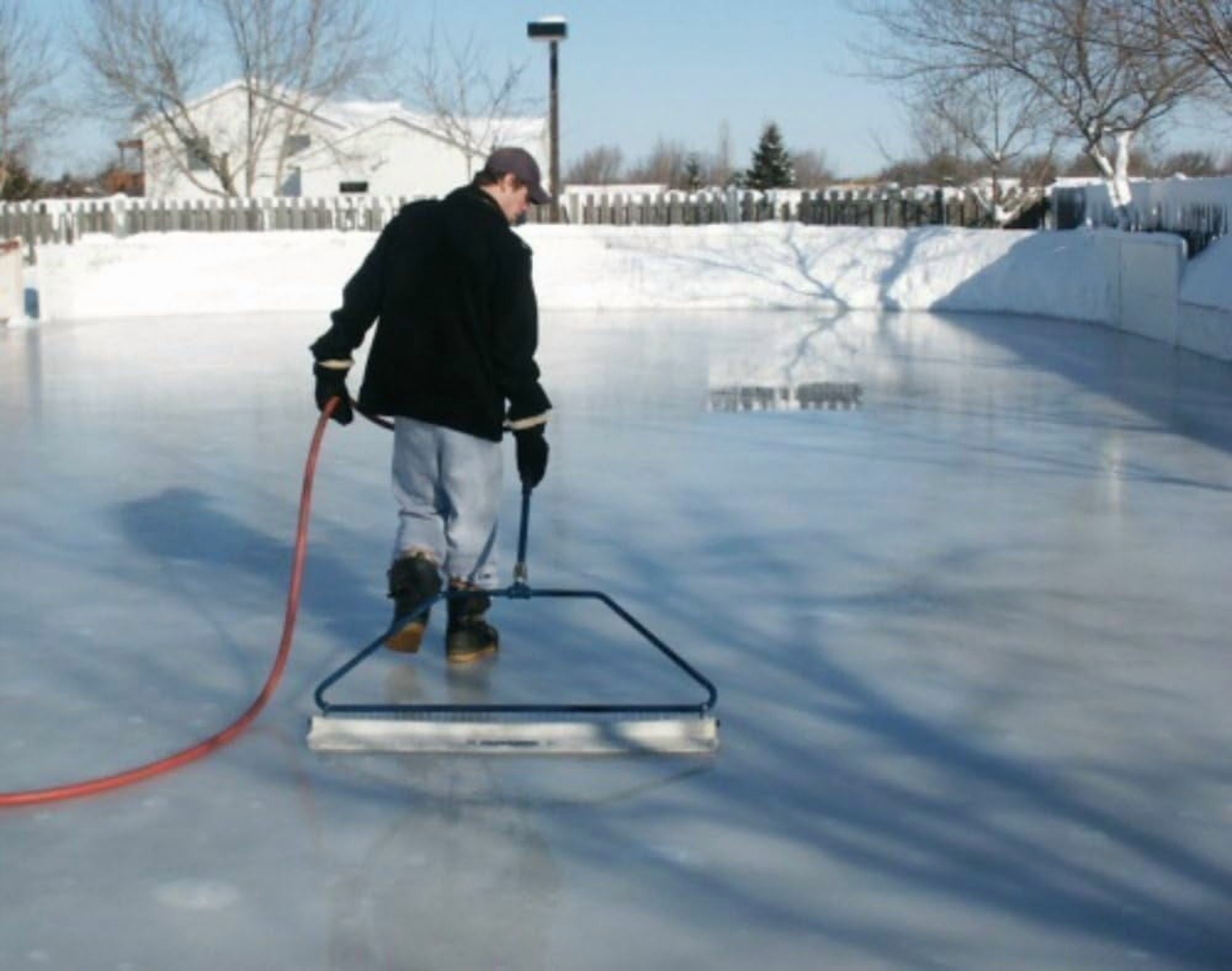 Water Land & Home Backyard Ice Skate Rink Resurfacer Pond Skating ...
