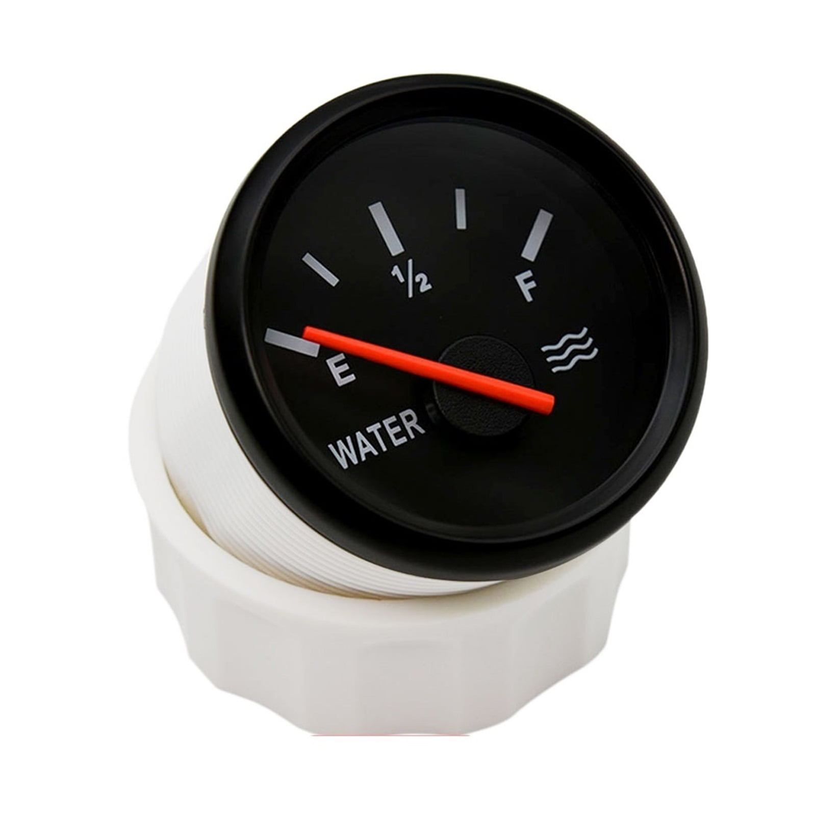 Water Level Gauge 0-190ohm Red Backlight Marine Water Tank Level ...